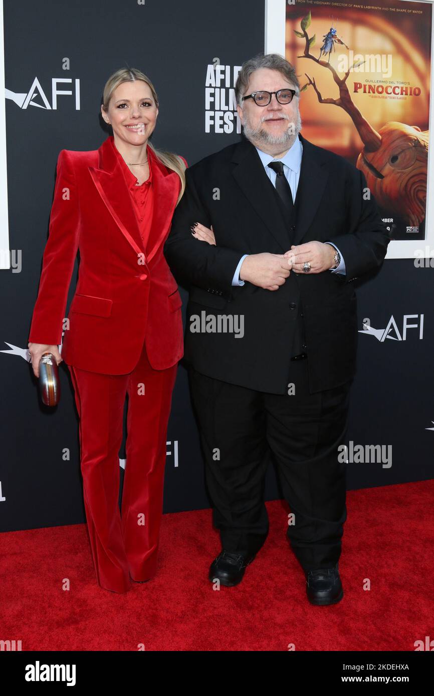 LOS ANGELES - NOV 5: Kim Morgan, Guillermo del Toro at the AFI Fest ...