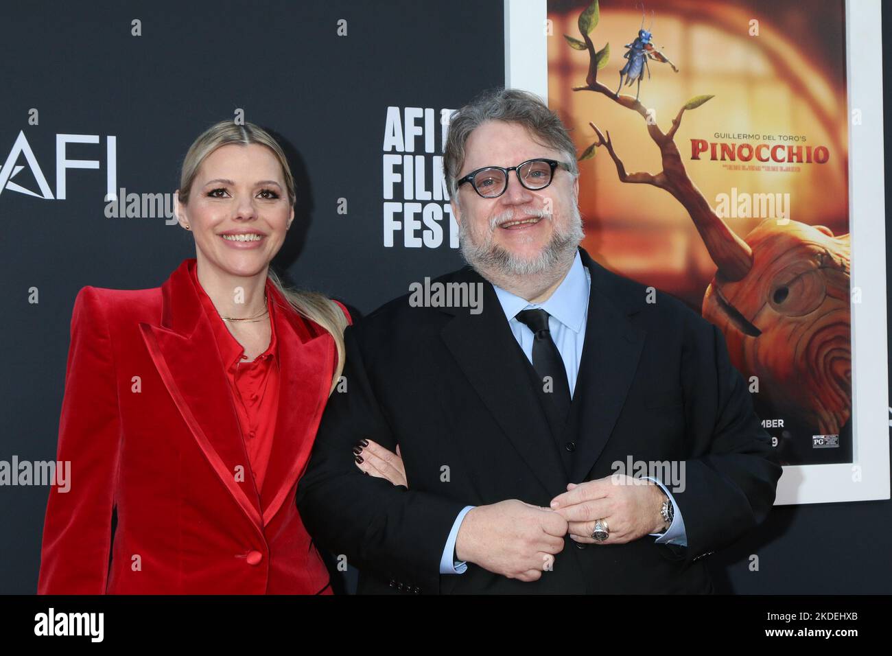 LOS ANGELES - NOV 5: Kim Morgan, Guillermo del Toro at the AFI Fest ...
