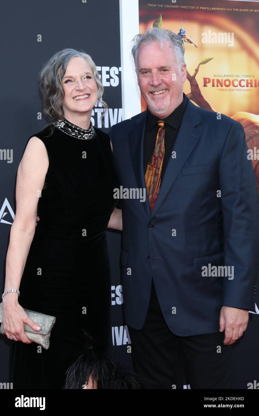 LOS ANGELES - NOV 5: Mark Gustafson, guest at the AFI Fest - "Guillermo ...