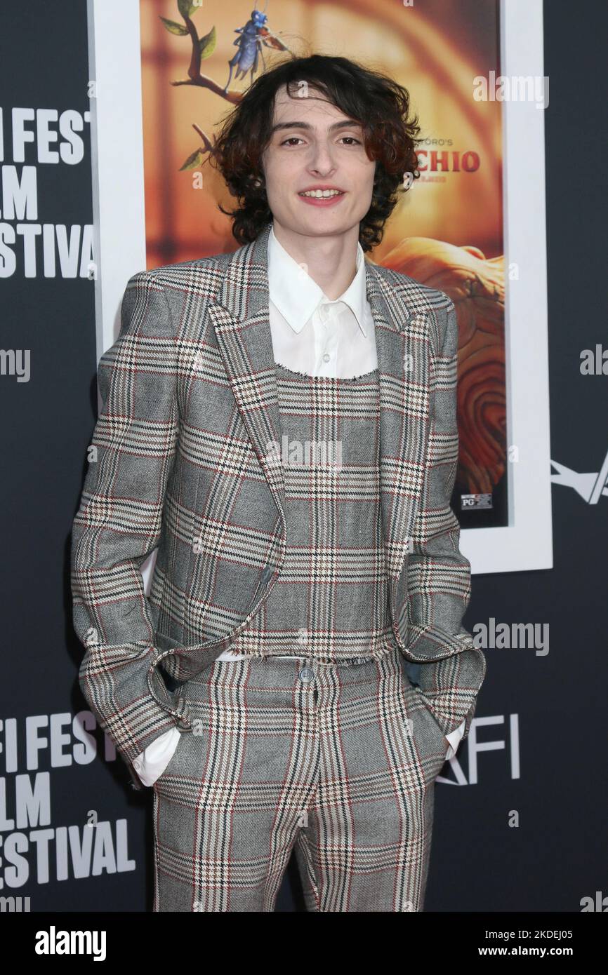 LOS ANGELES - NOV 5: Finn Wolfhard at the AFI Fest - "Guillermo del ...