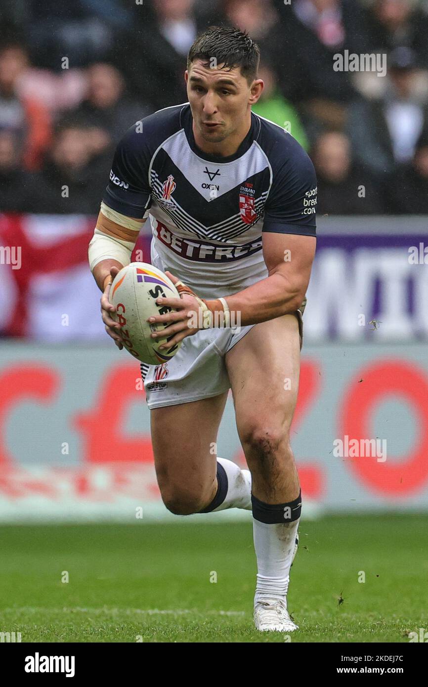 Victor Radley of England during the Rugby League World Cup 2021 Quarter ...