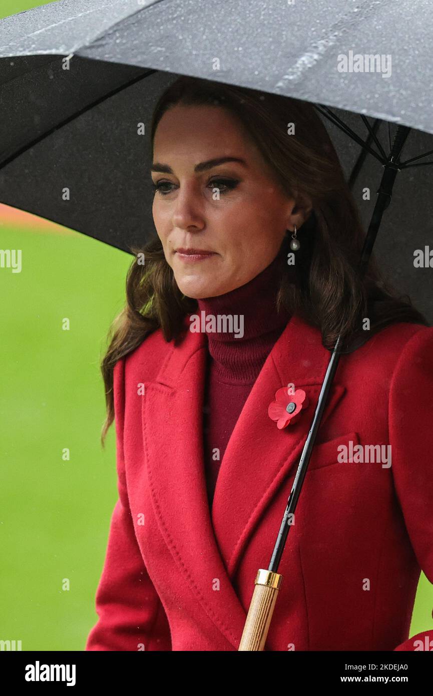 Catherine, Princess of Wales during the Rugby League World Cup 2021 ...