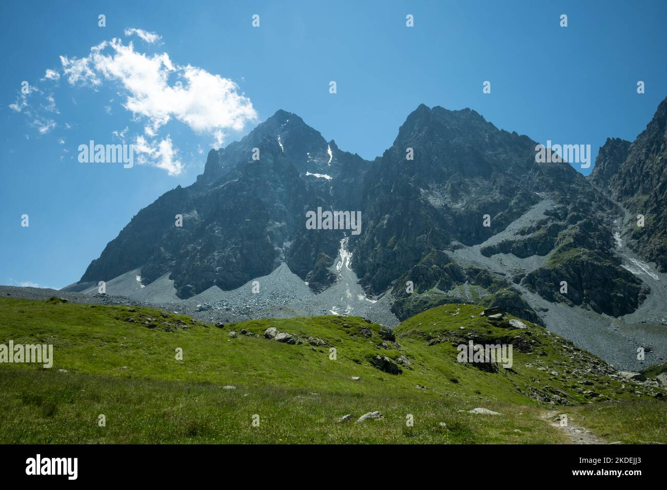 Monviso skyline hi-res stock photography and images - Alamy