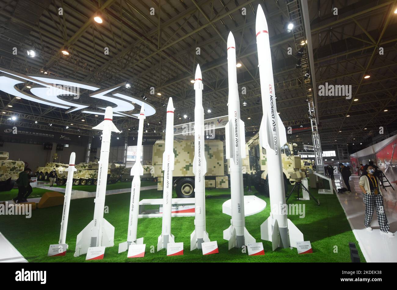 ZHUHAI, CHINA- NOVEMBER 6, 2022 - People view the Tian Long series of ...