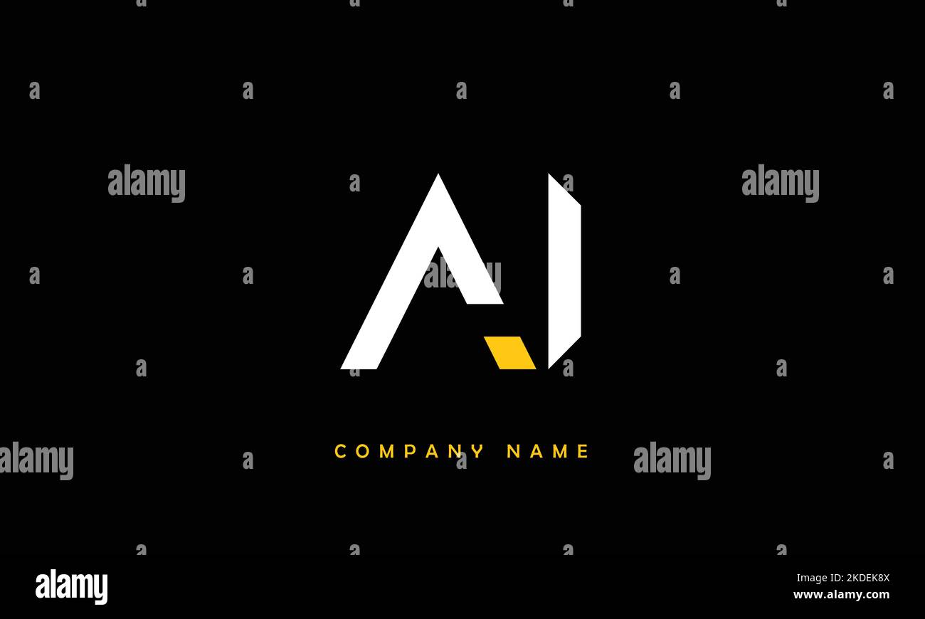 AI, IA Abstract Letters Logo Monogram Stock Vector Image & Art - Alamy