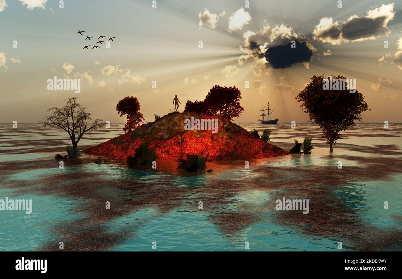 Concept stranded hi-res stock photography and images - Alamy