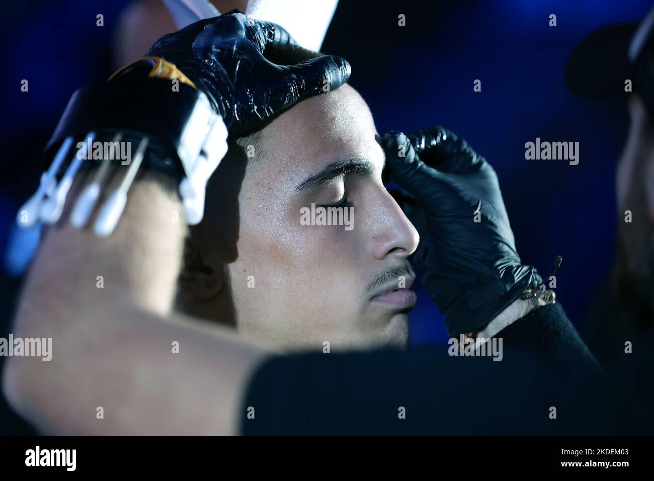 Leandro Gomes of Portugal fight against Fran Luka Djuric of Croatia ...