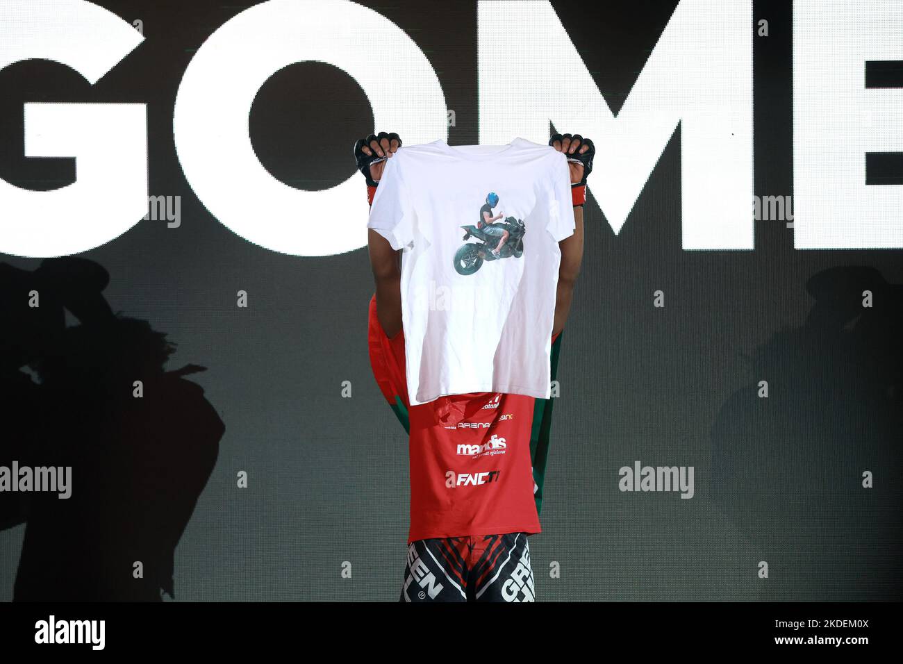 Leandro Gomes of Portugal fight against Fran Luka Djuric of Croatia ...