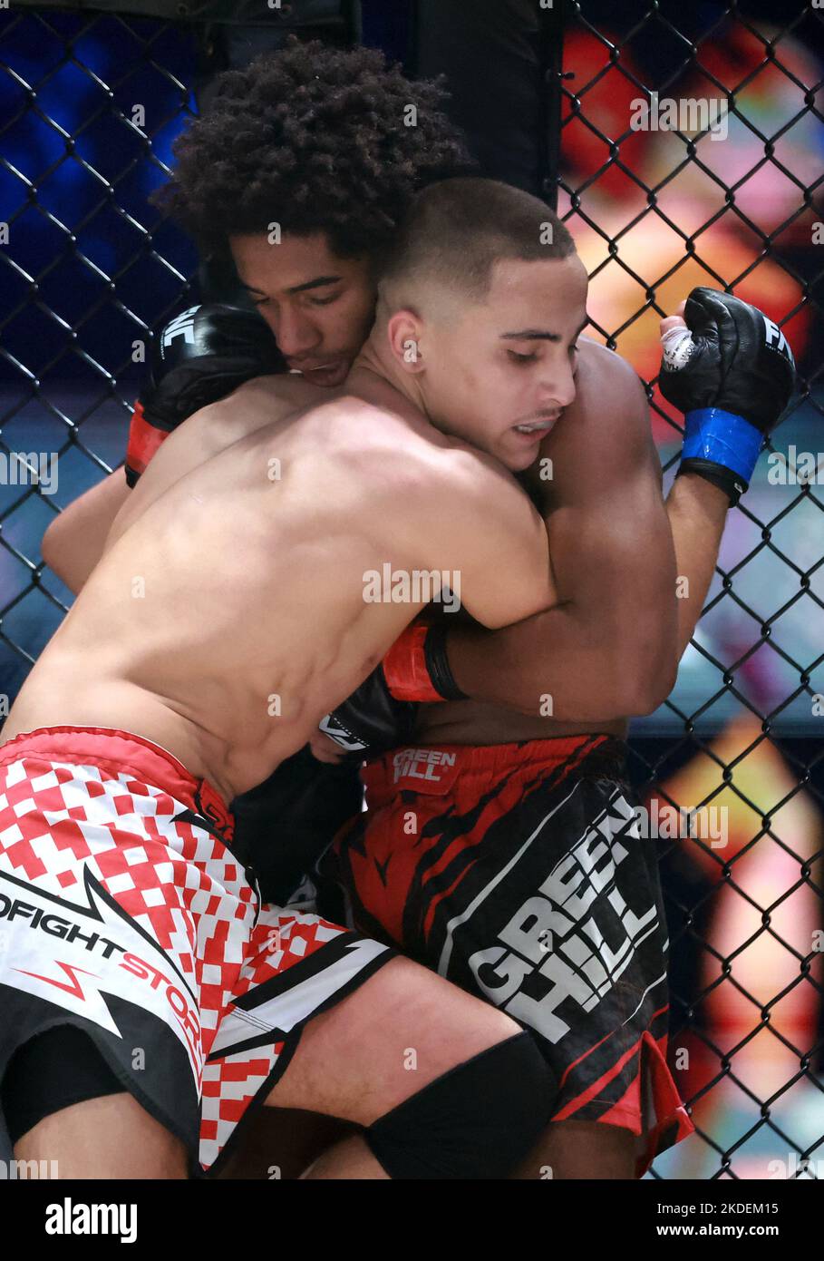 Leandro Gomes of Portugal fight against Fran Luka Djuric of Croatia ...