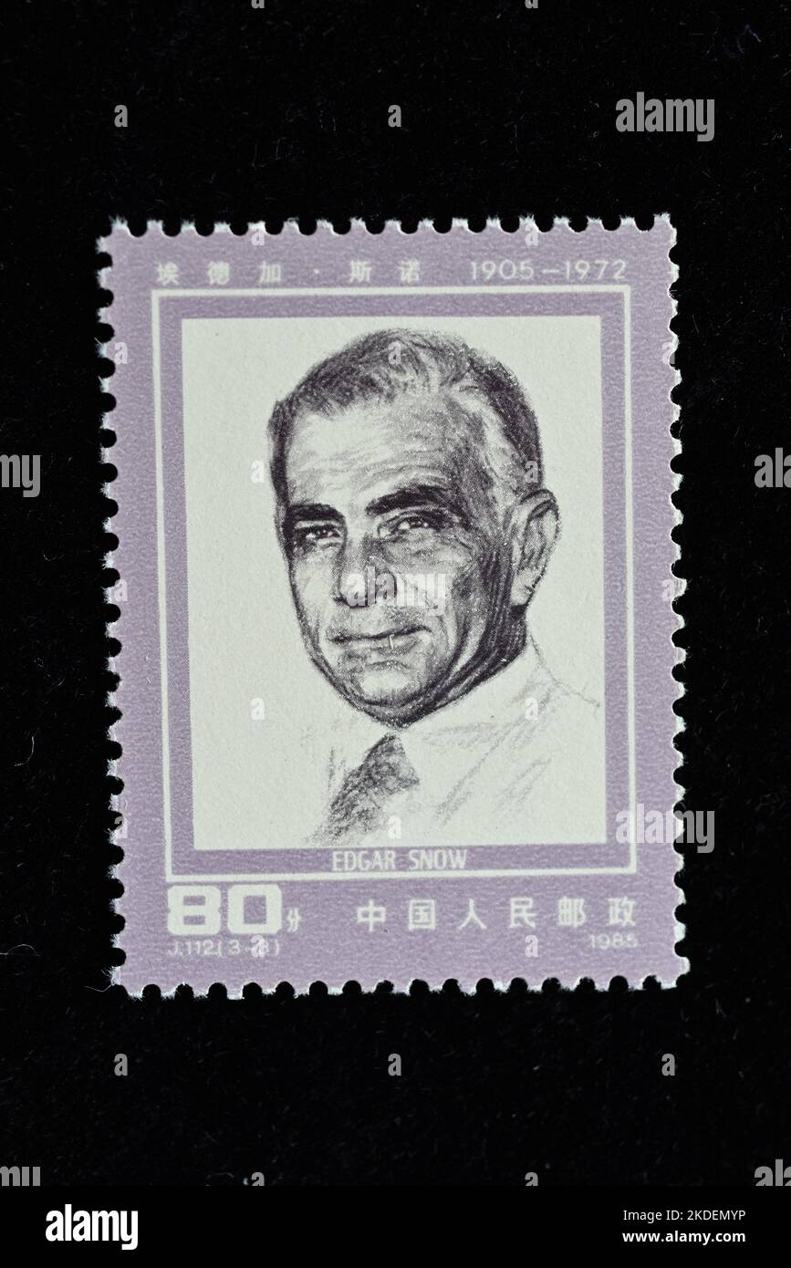 CHINA - CIRCA 1985: A stamp printed in China shows J112 Friends of ...