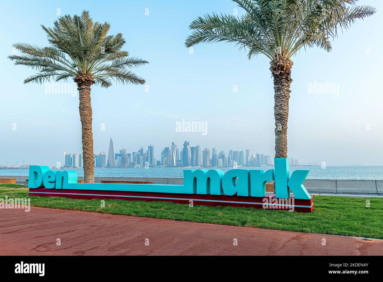 Doha, Qatar - November 04, 2022: FIFA World Cup Qatar Preparation Stock ...