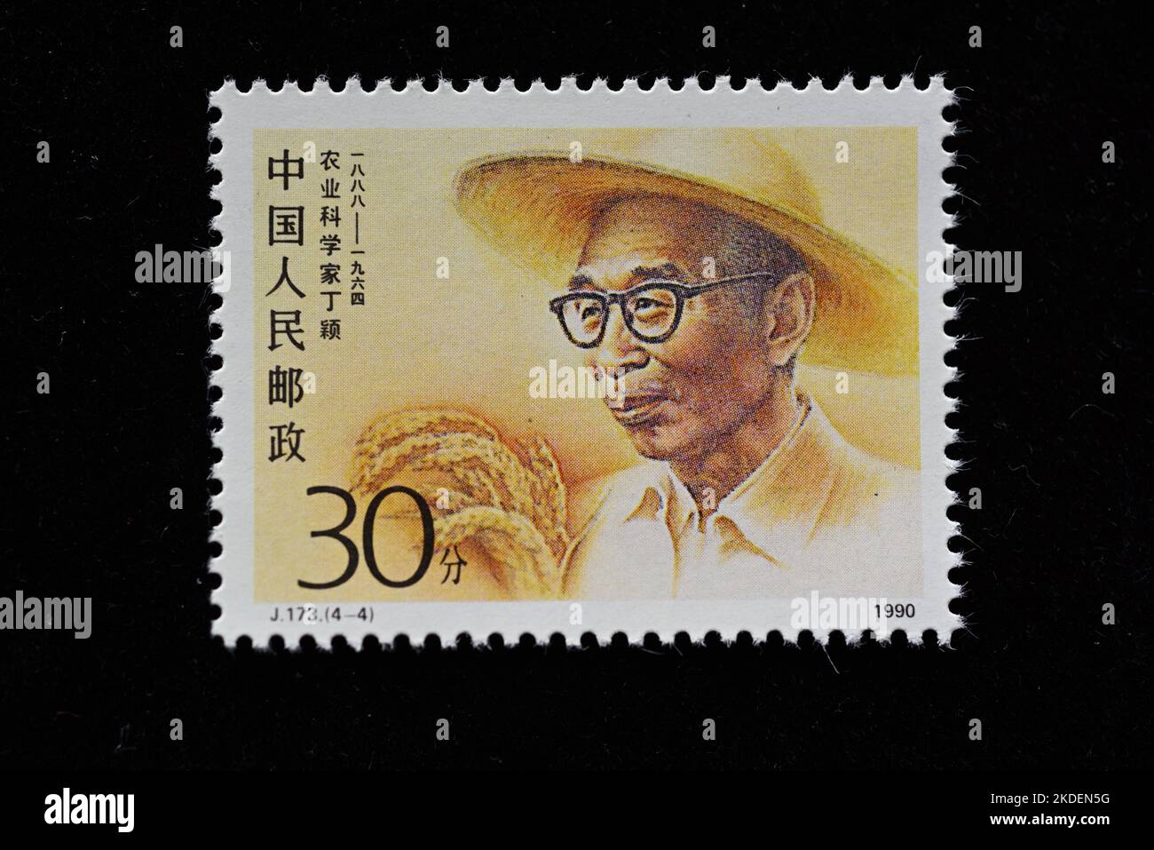 CHINA - CIRCA 1990: A stamp printed in China shows J173, Modern Chinese ...