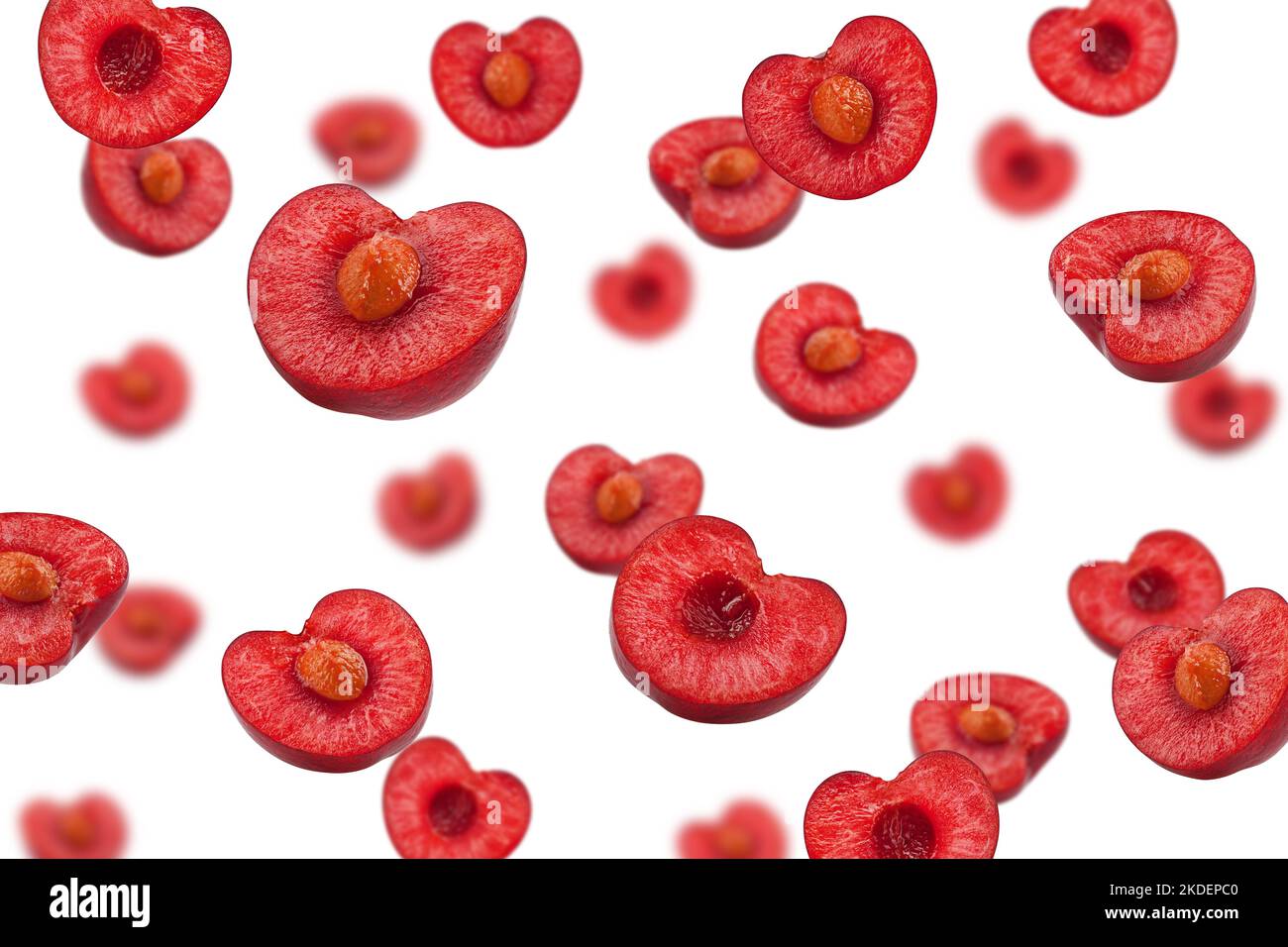 Piece cherry Cut Out Stock Images & Pictures - Alamy