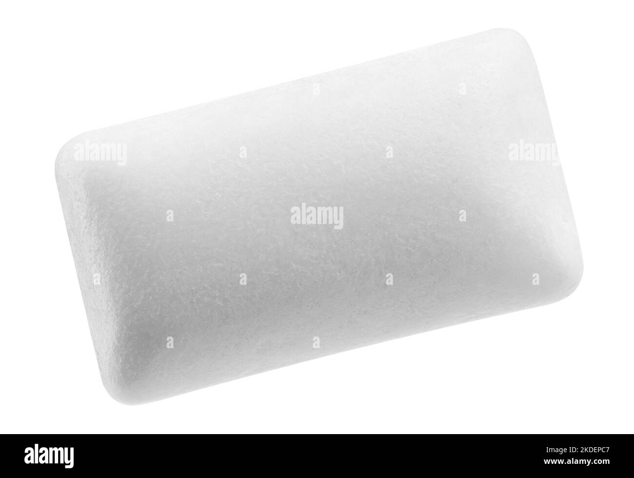 chewing gum isolated on white background, clipping path, full depth of ...