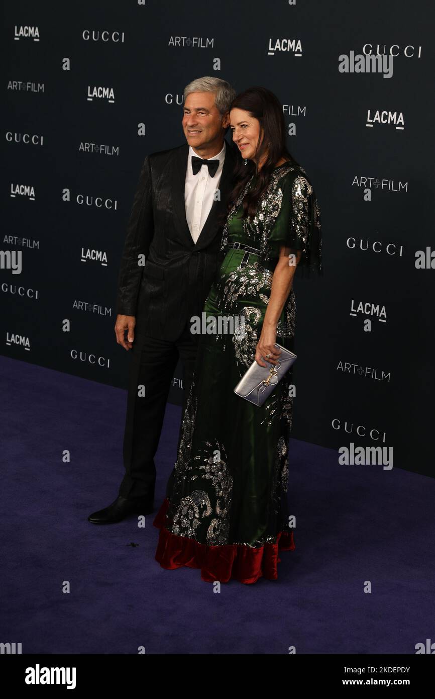 Michael Govan and Katherine Ross arrive at the 2022 LACMA Art + Film ...