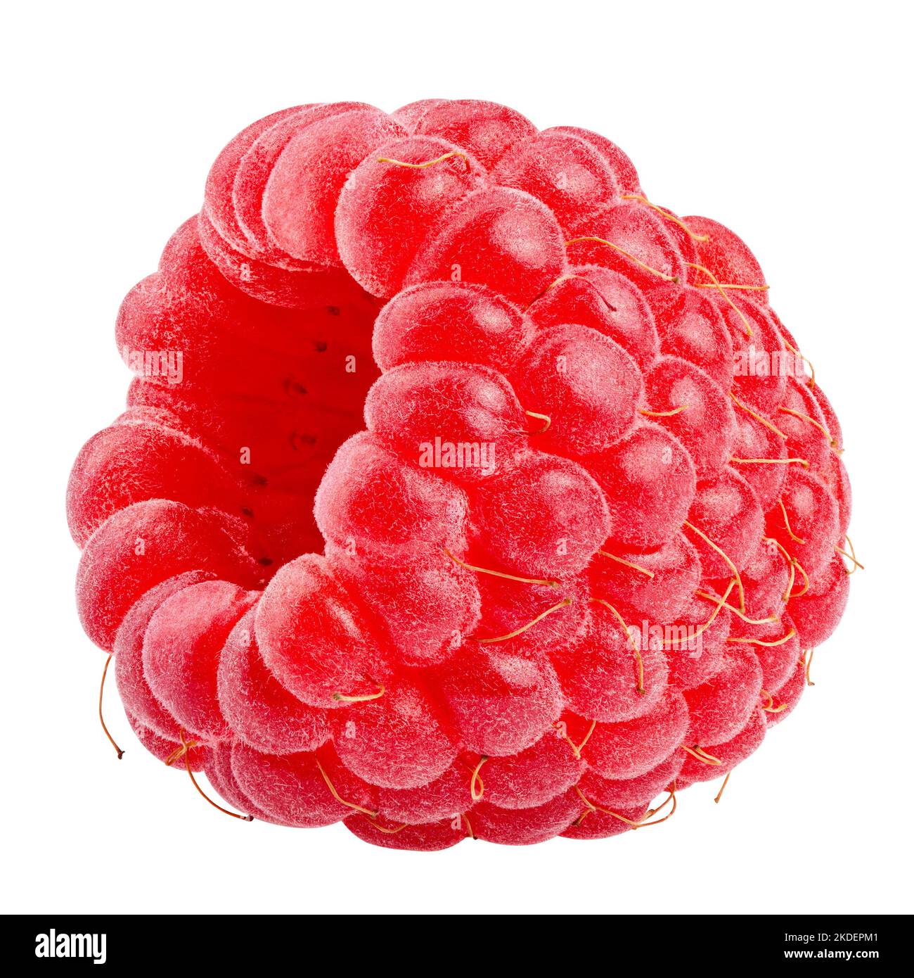 Raspberry isolated on white background, clipping path, full depth of field Stock Photo - Alamy