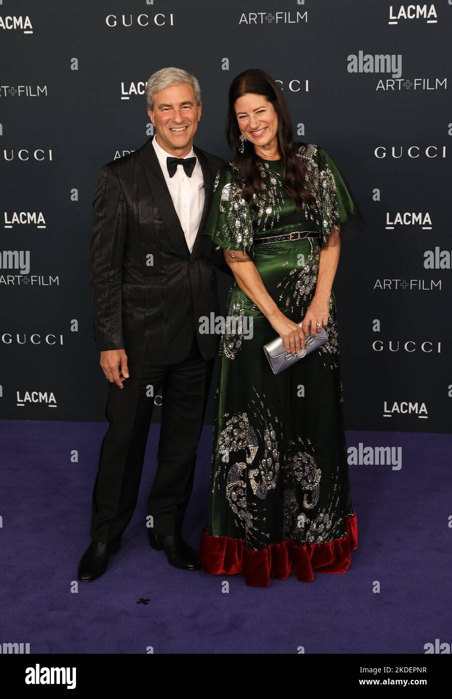 Michael Govan and Katherine Ross arrive at the 2022 LACMA Art + Film ...