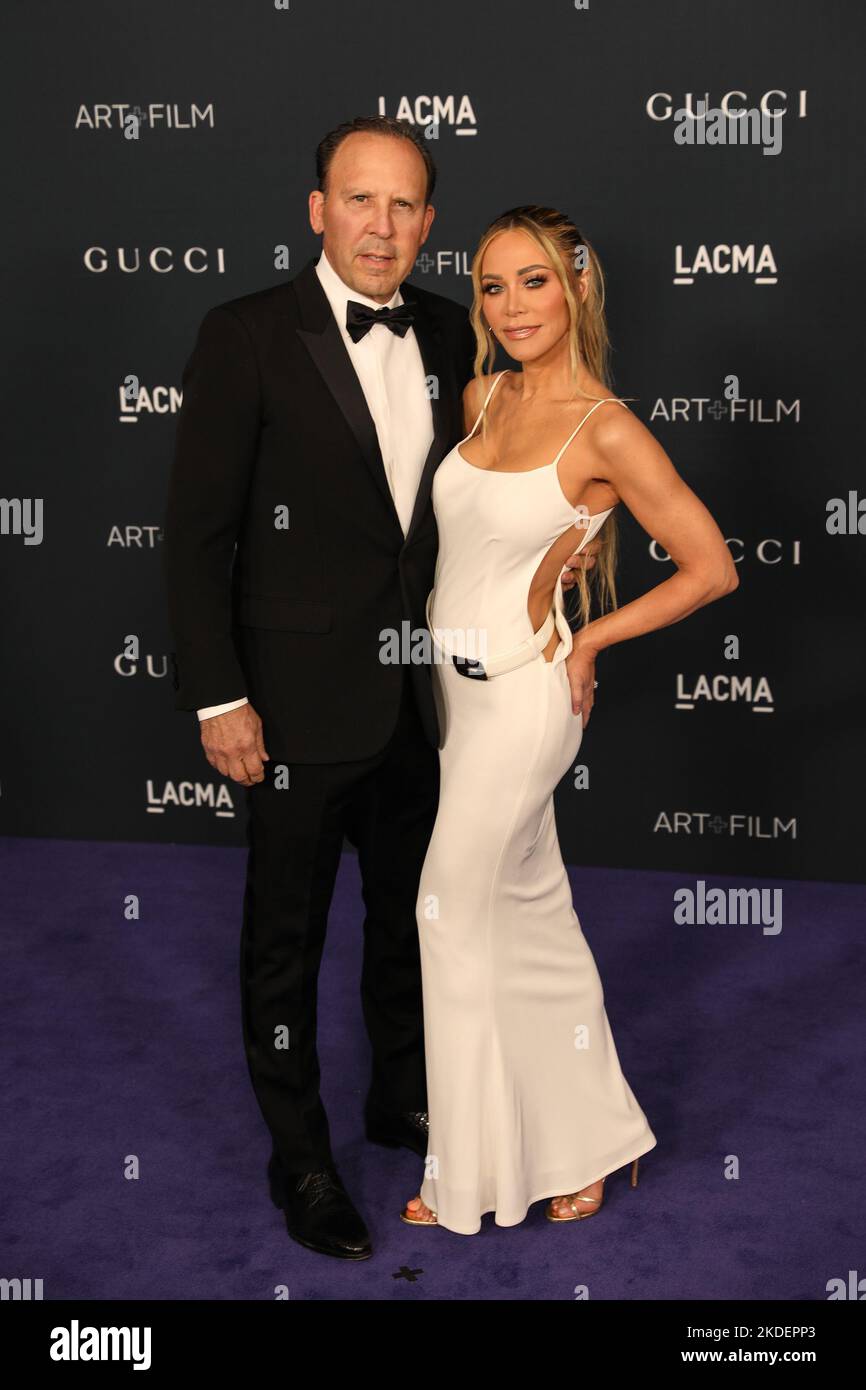 Dave Dollinger and Tara Dollinger arrive at the 2022 LACMA Art + Film ...