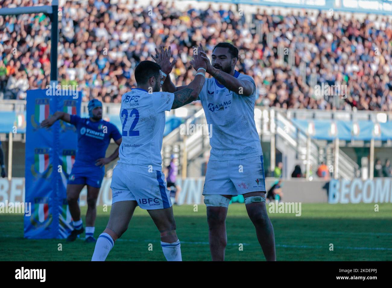 Plebiscito stadium, Padua, Italy, November 05, 2022, Duncan Paia'Aua ...