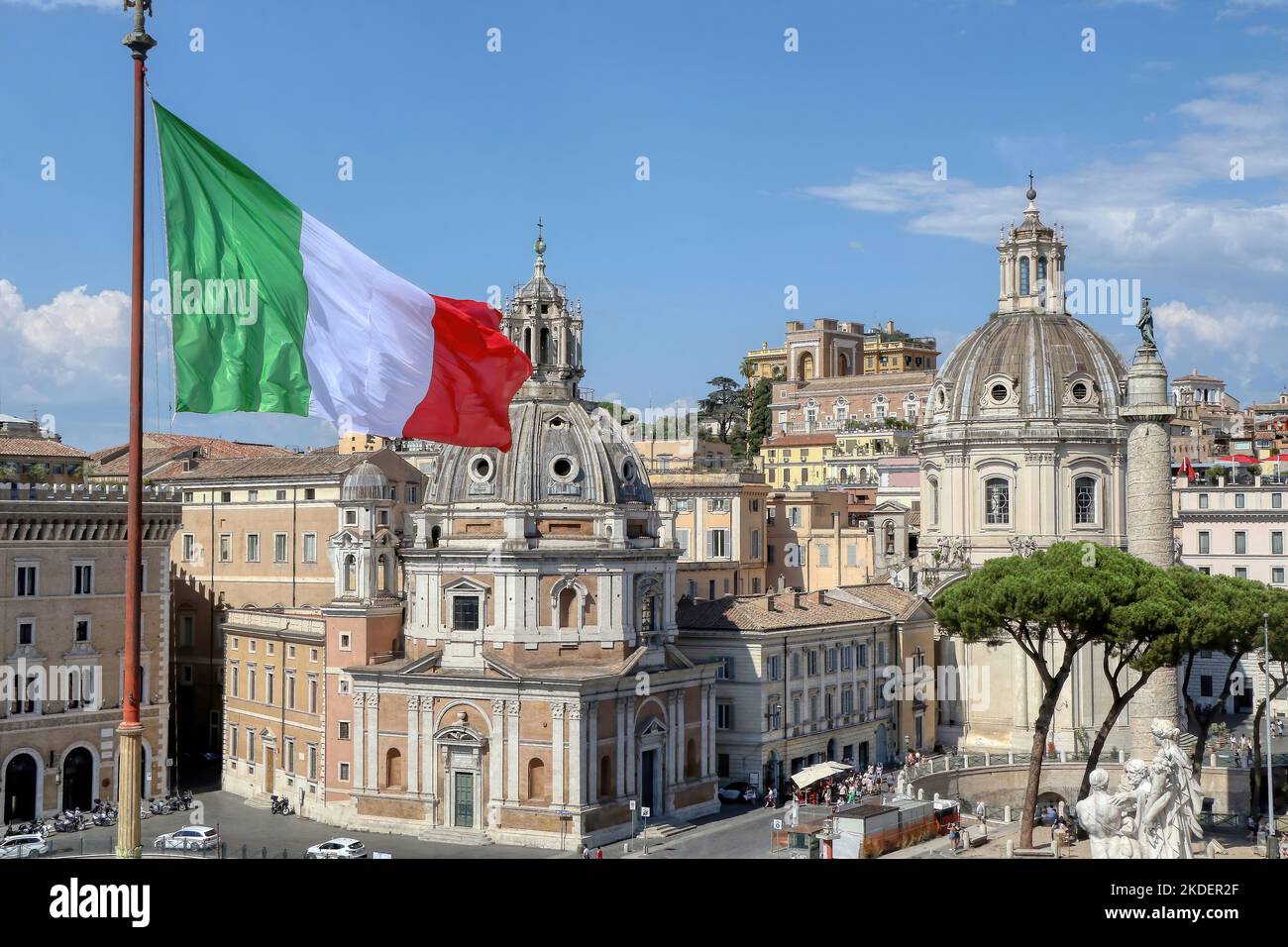 Overview historic center rome hi-res stock photography and images - Alamy