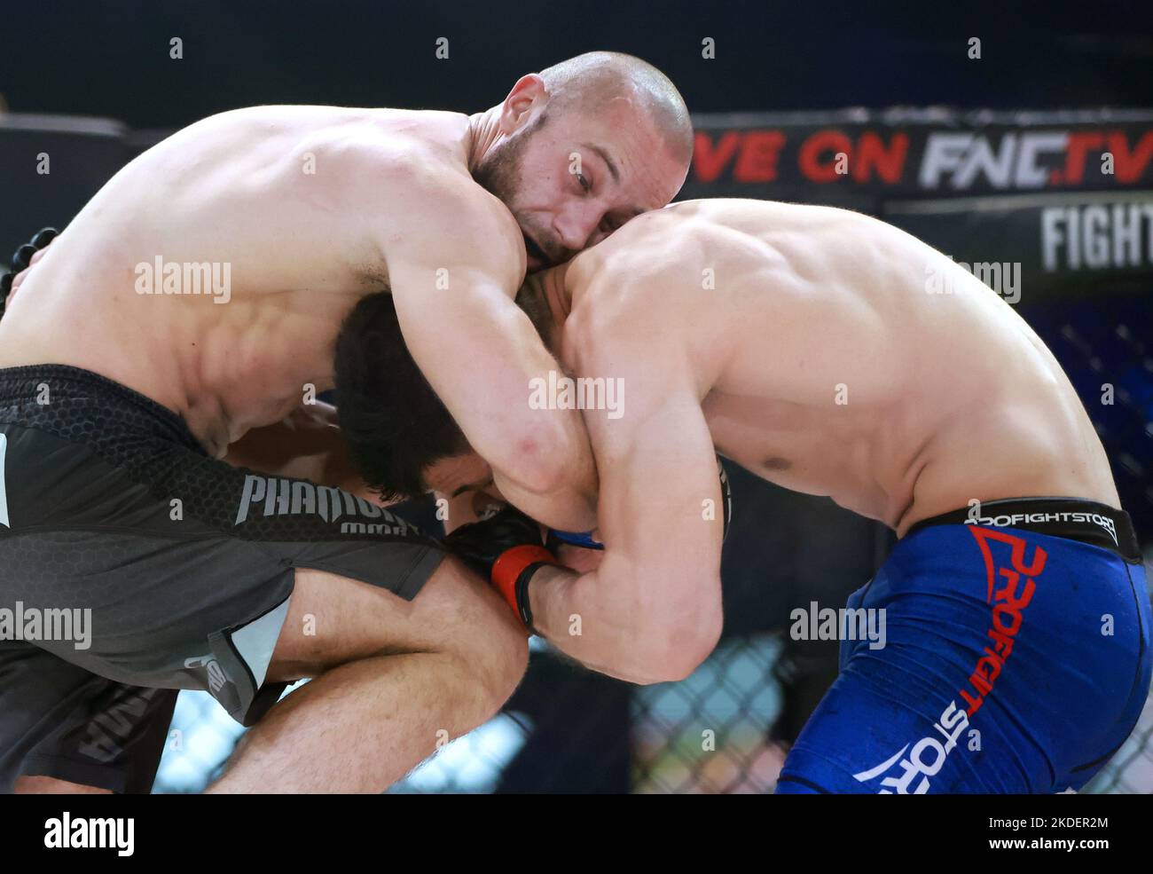 Zagreb, Croatia. 05th Nov, 2022. David Sivonjic of Croatia fights ...