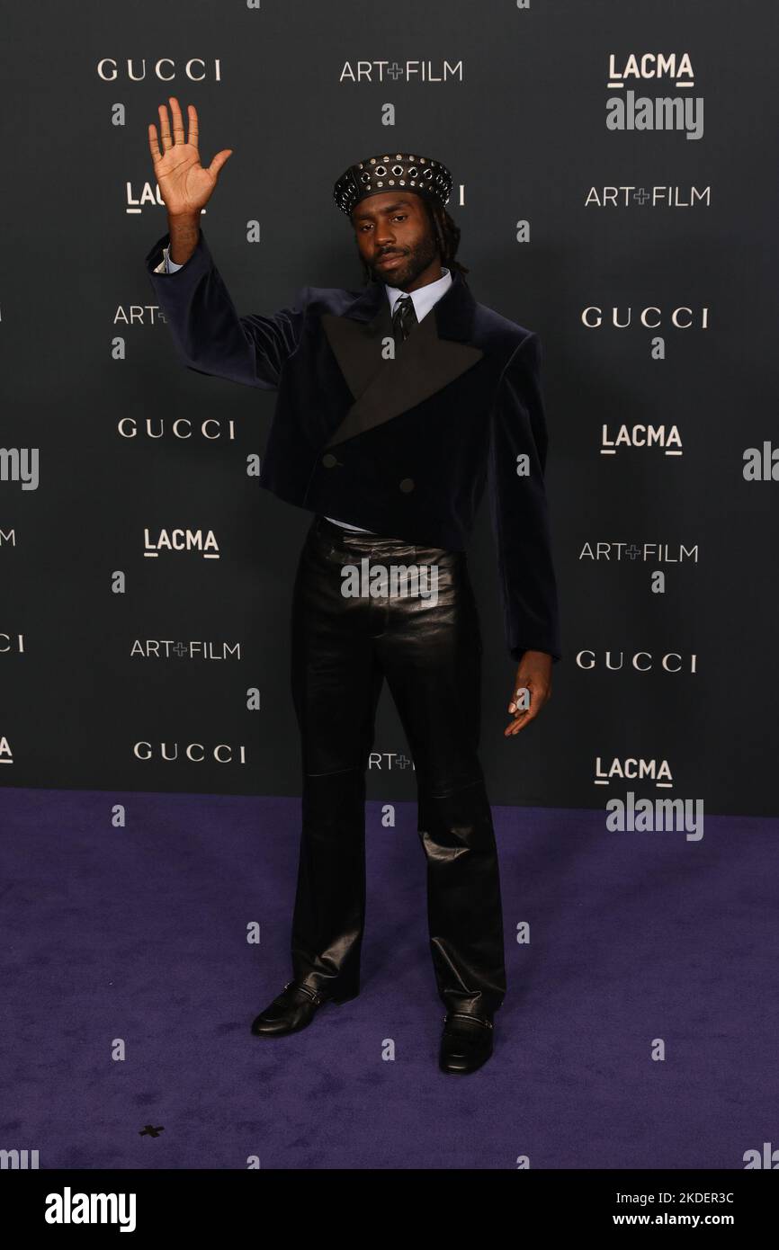 Los Angeles, USA. 05th Nov, 2022. Dev Hynes arrives at the 2022 LACMA ...