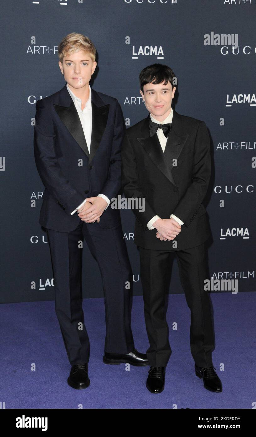 Los Angeles, CA. 5th Nov, 2022. Elliot Page, Mae Martin at arrivals for ...
