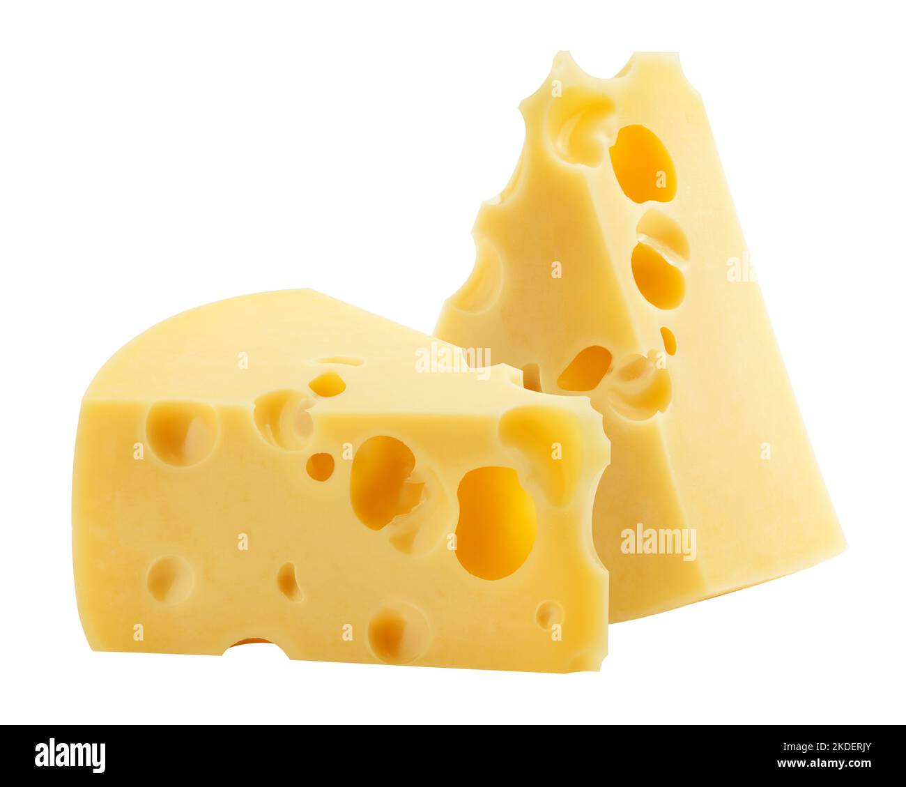 cheese, isolated on white background, clipping path, full depth of ...