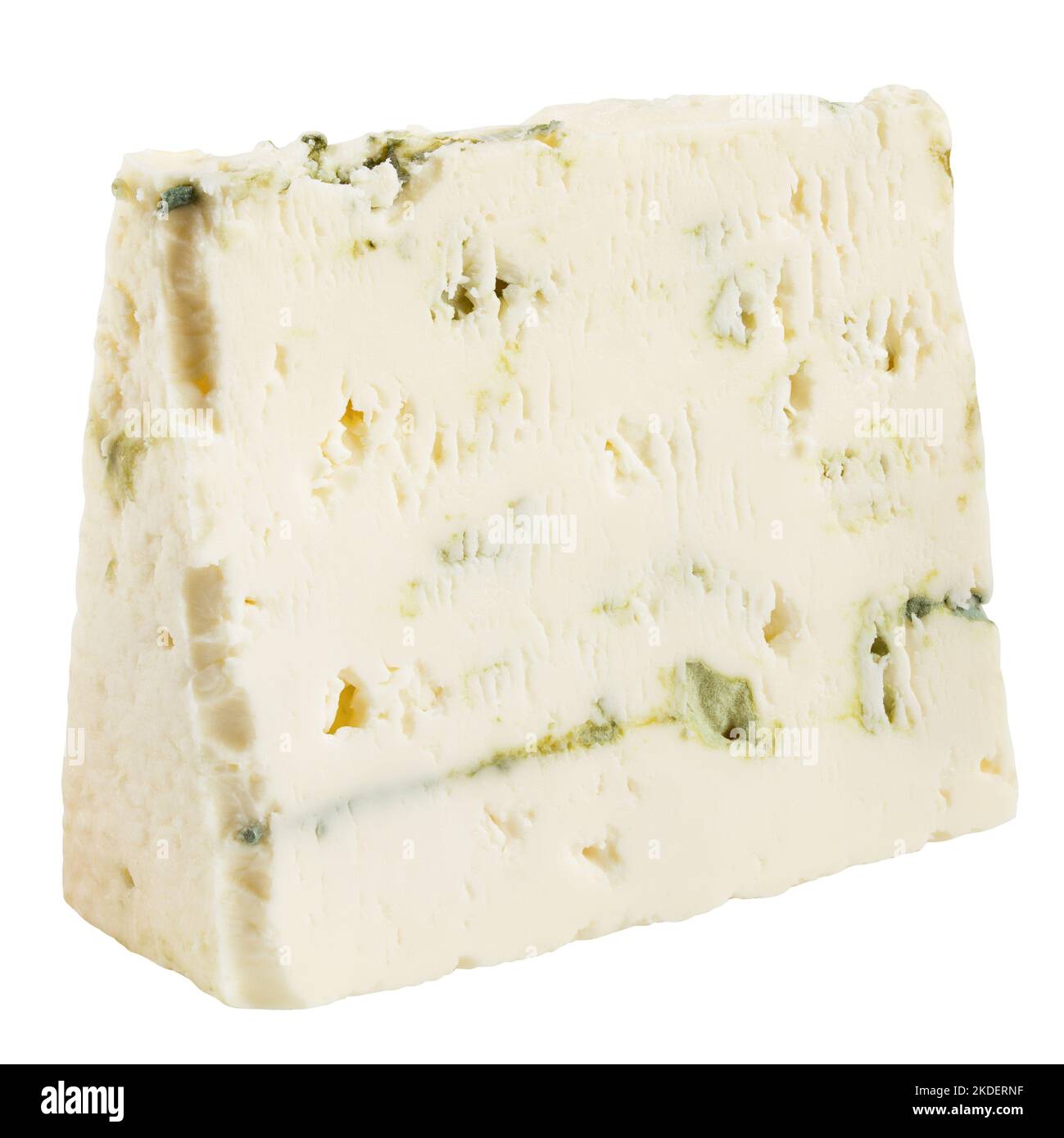 blue cheese, isolated on white background, clipping path, full depth of ...