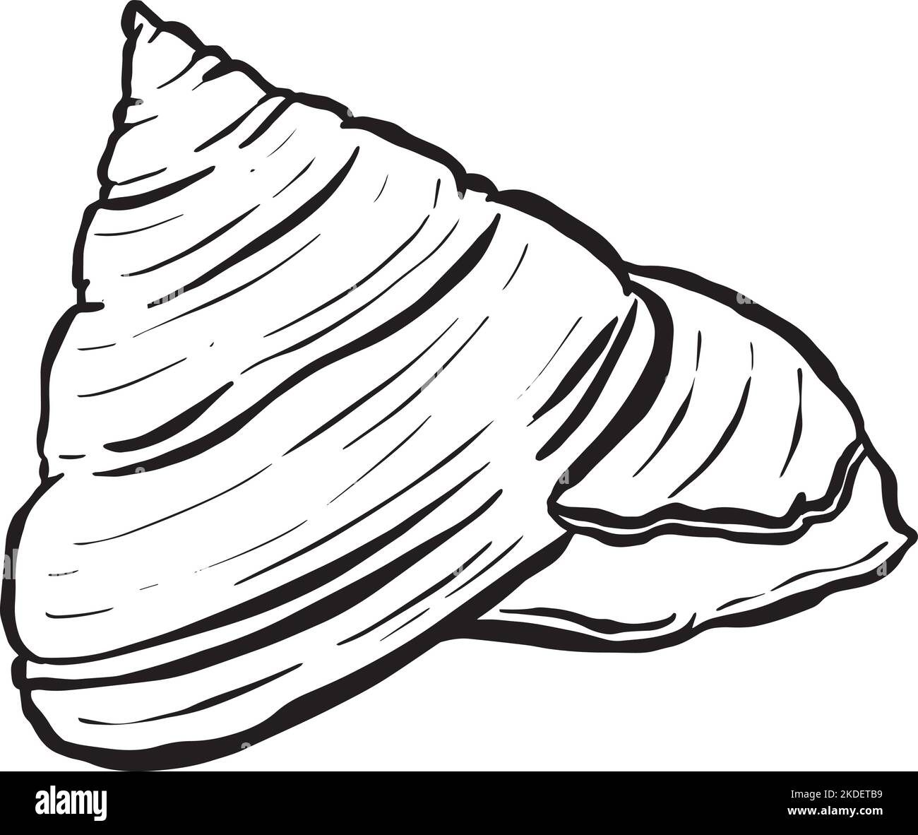 Clam garden Stock Vector Images - Alamy