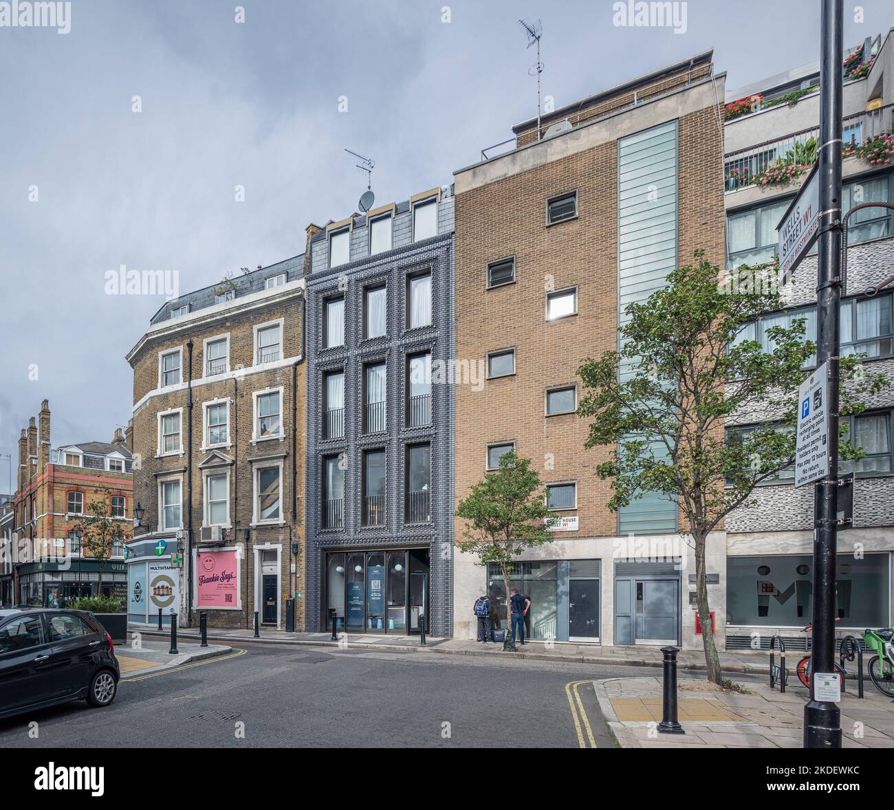 London, England, UK - The Interlock mixed use brick building by Bureau ...