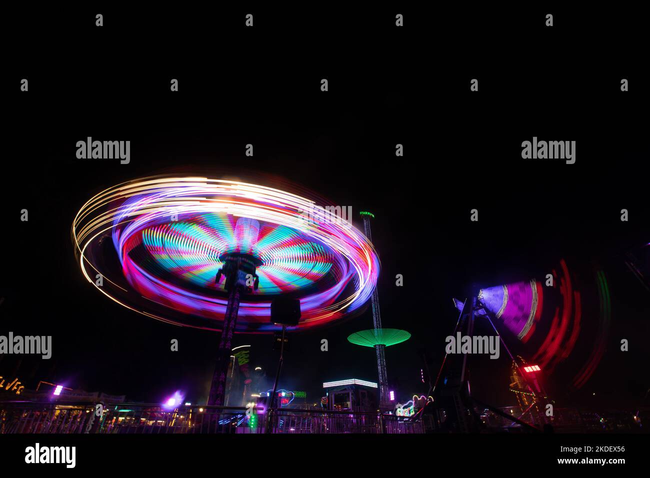 Image from the annual 'Witney Feast' travelling funfair held on The ...