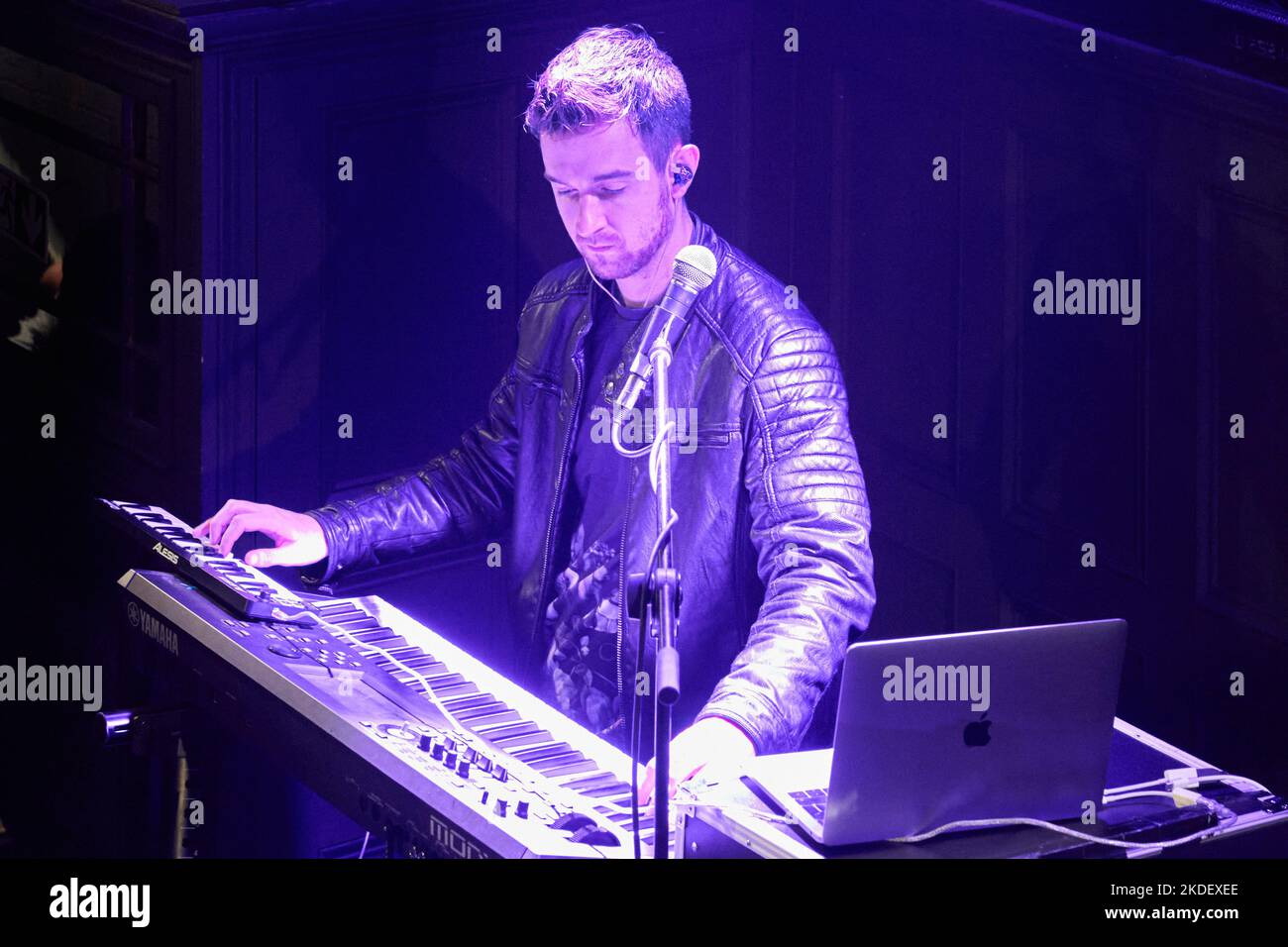 Jack Hymers performing with China Crisis at The Acapela Studios in ...