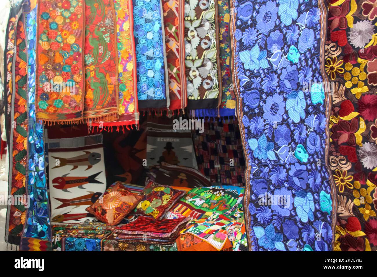 Woolen woven handicrafts at the Traditional handicraft market at ...