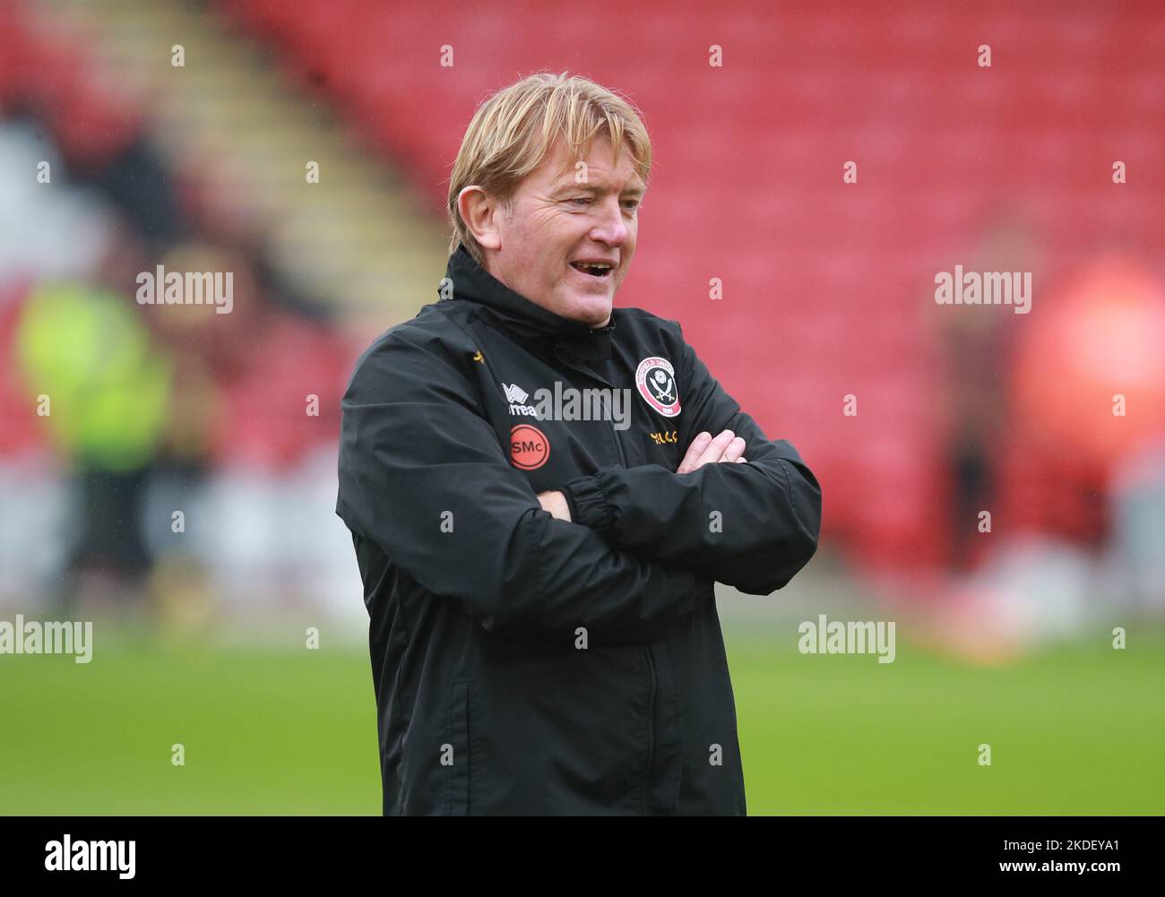 Sheffield, England, 5th November 2022. Stuart McCall Sheffield Utd ...