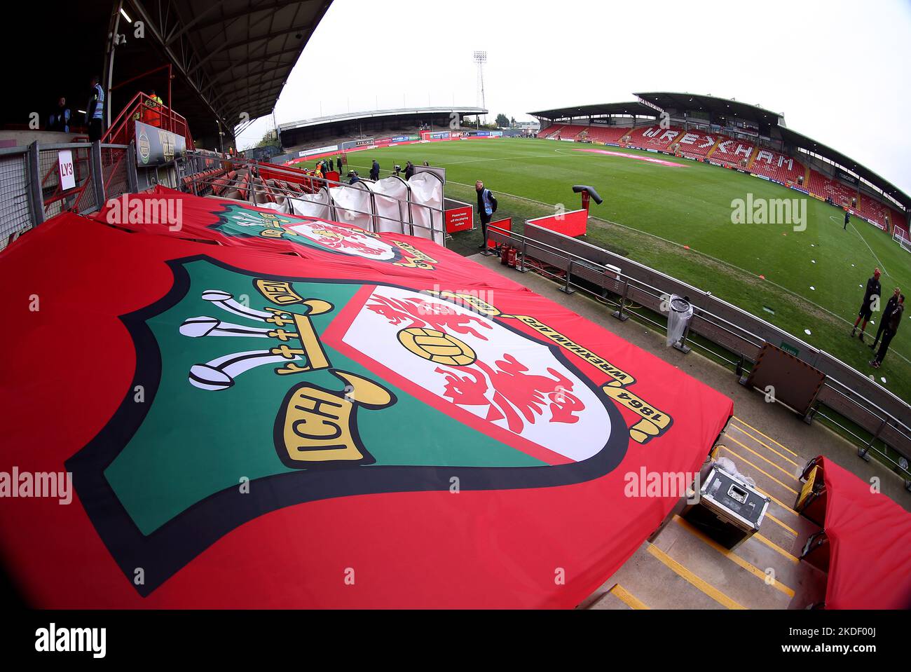 General view inside the stadium ahead of the Emirates FA Cup first ...