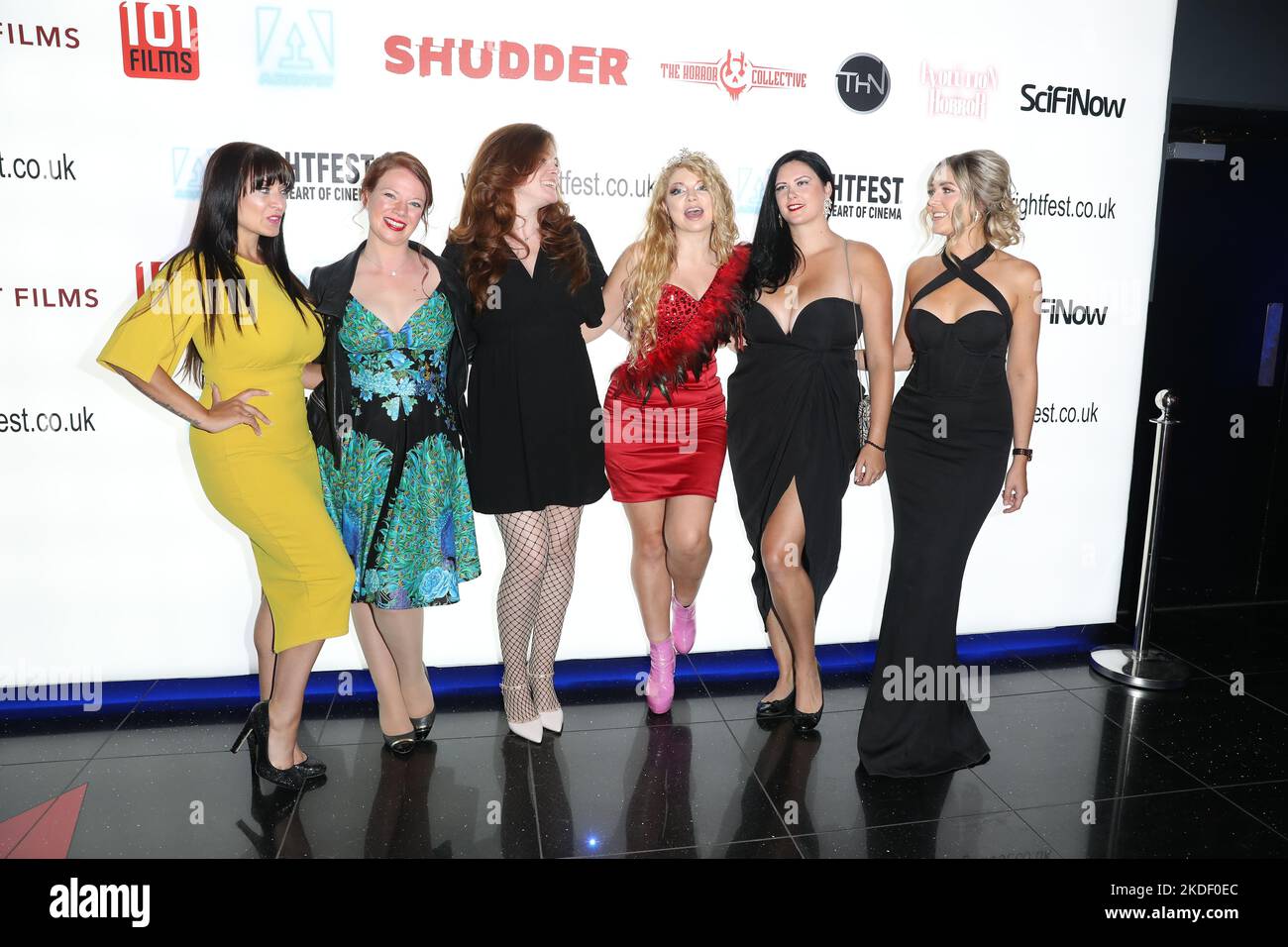 Film cast attends premiere of 'Powertool Cheerleaders vs. The Boyband Of The Screeching Dead' at ...