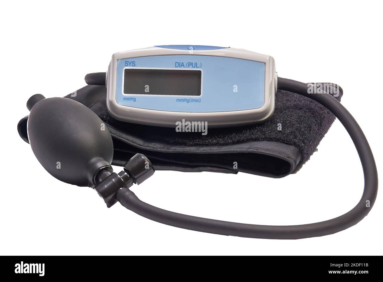 Semi-automatic digital tonometer for measuring blood pressure and pulse ...