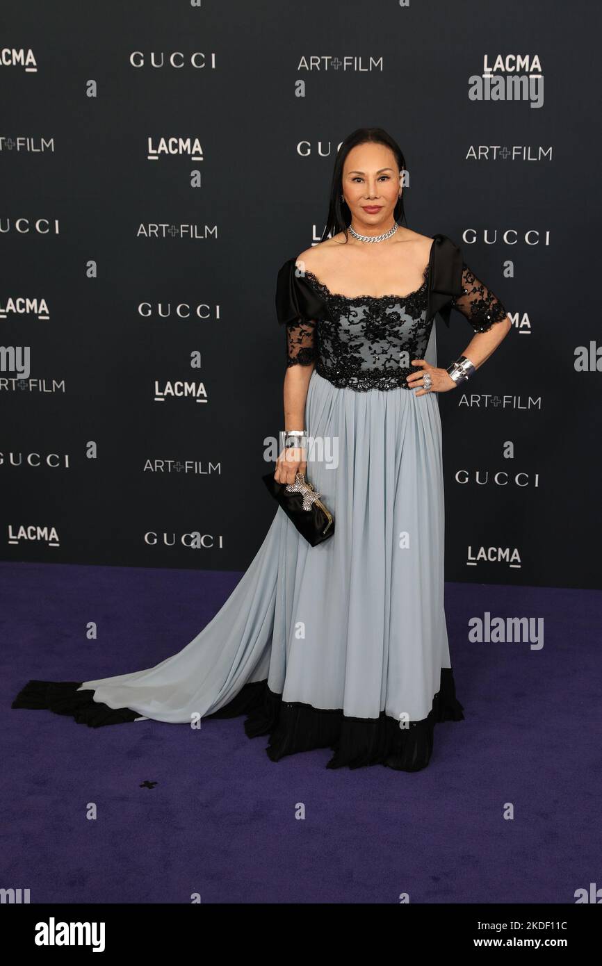 Eva Chow arrives at the 2022 LACMA Art + Film Gala held at LACMA in Los ...