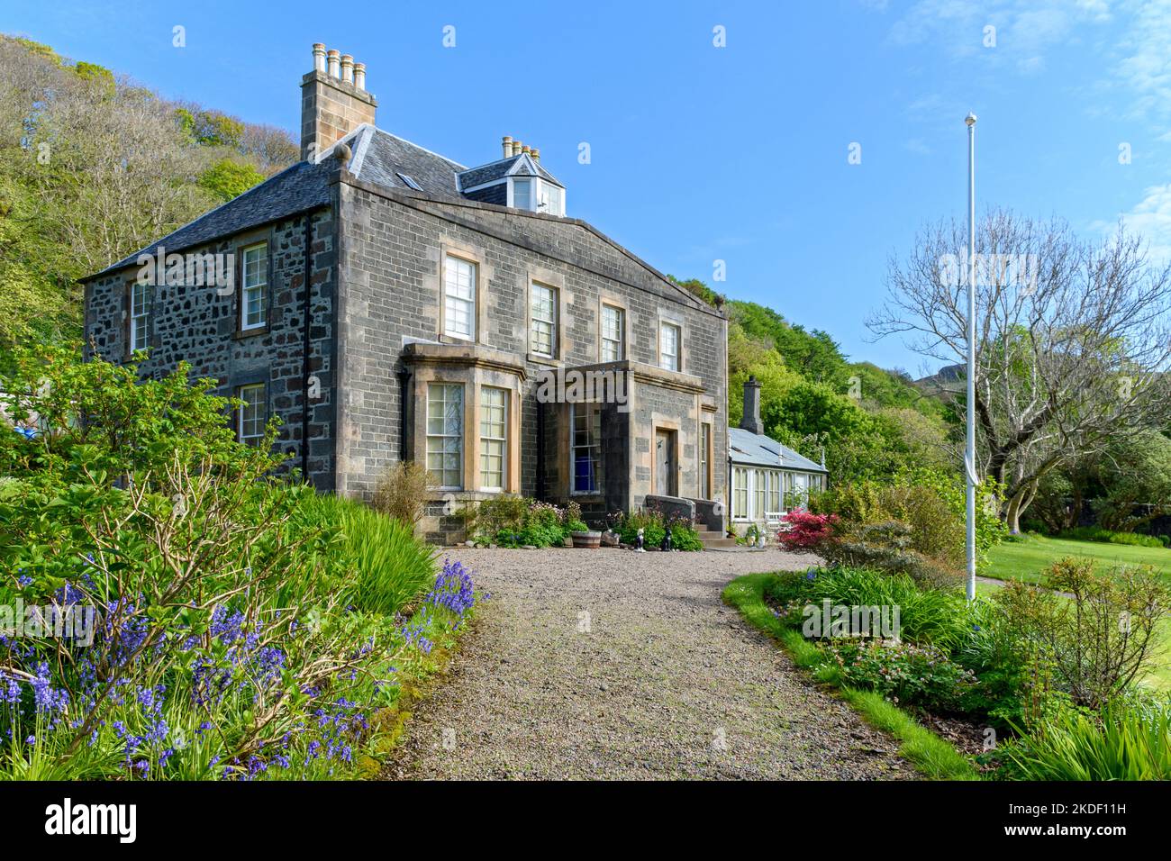 Canna House on the Isle of Canna, Scotland, UK Stock Photo - Alamy