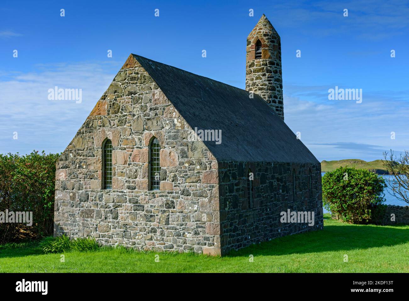 The Canna Rhu Church, Isle of Canna, Scotland, UK Stock Photo - Alamy