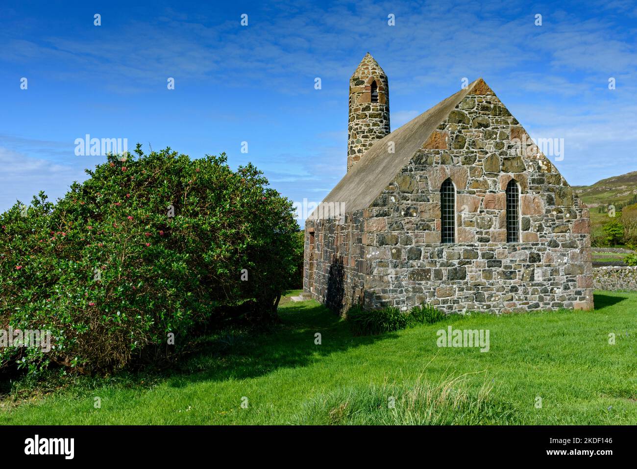 The Canna Rhu Church, Isle of Canna, Scotland, UK Stock Photo - Alamy