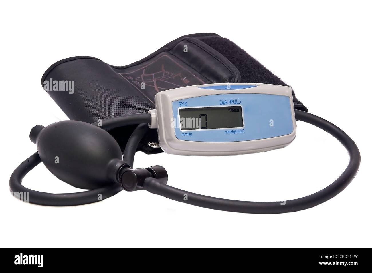 Semi-automatic digital tonometer to measure and control blood pressure ...