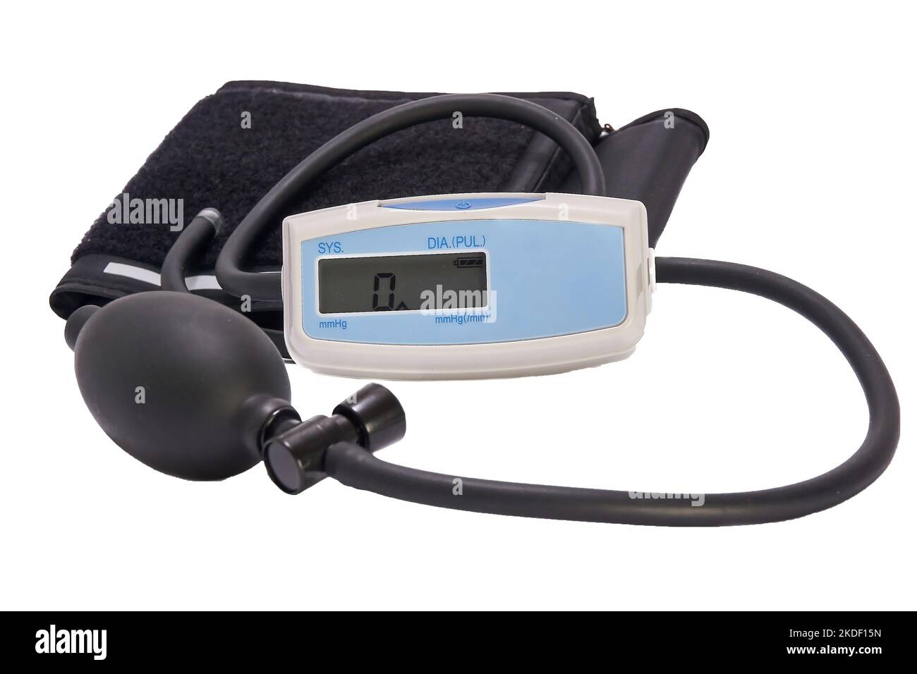 Semi-automatic digital tonometer to measure and control blood pressure ...