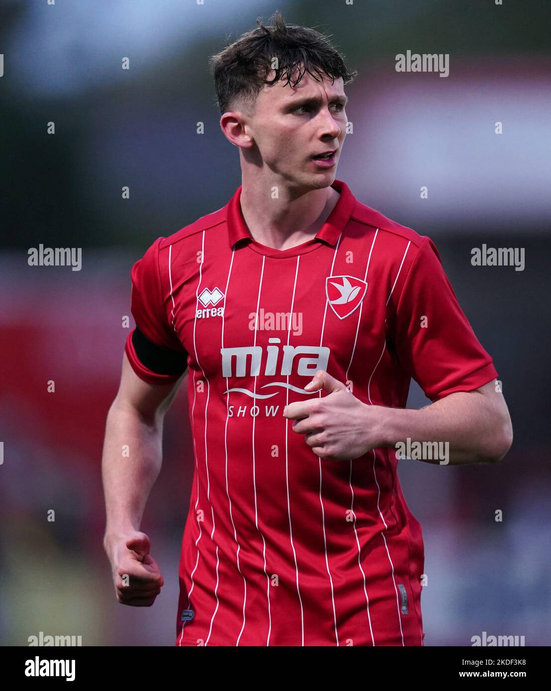 Cheltenham Town's Dan Adshead during the Emirates FA Cup first round ...