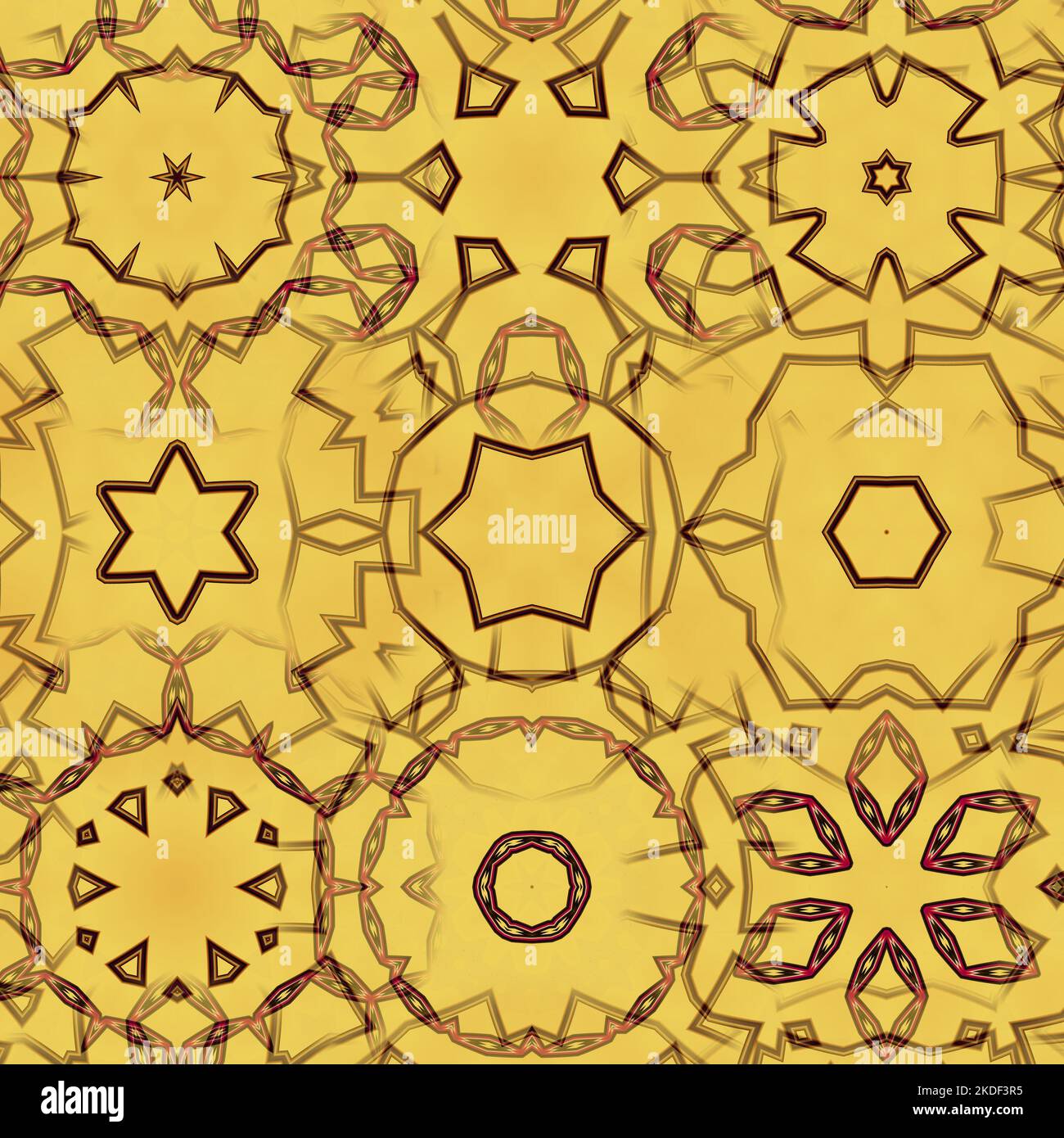 Seamless pattern with multicolored snowflakes. Design for Christmas and ...