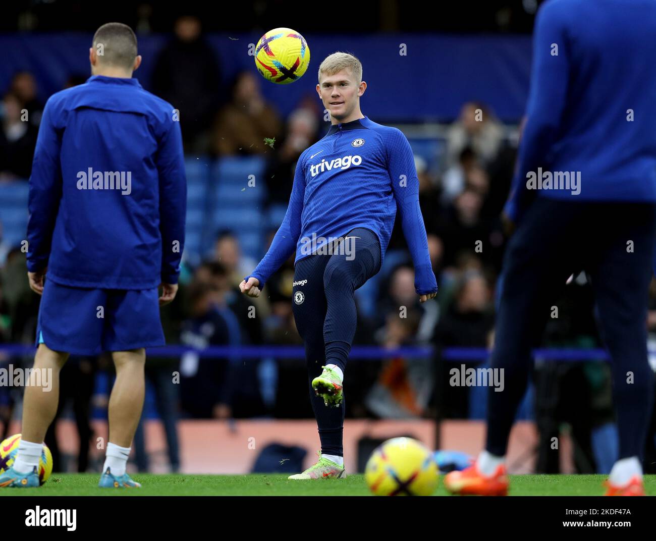 London, England, 6th November 2022. Lewis Hall of Chelsea during the ...