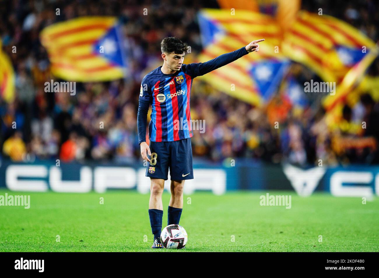 Pedri of FC Barcelona during the Spanish championship La Liga football match between FC ...