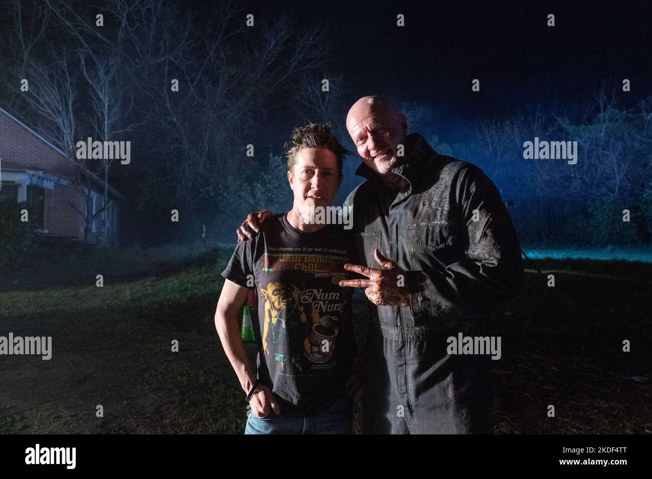 DAVID GORDON GREEN and JAMES JUDE COURTNEY in HALLOWEEN ENDS (2022 ...