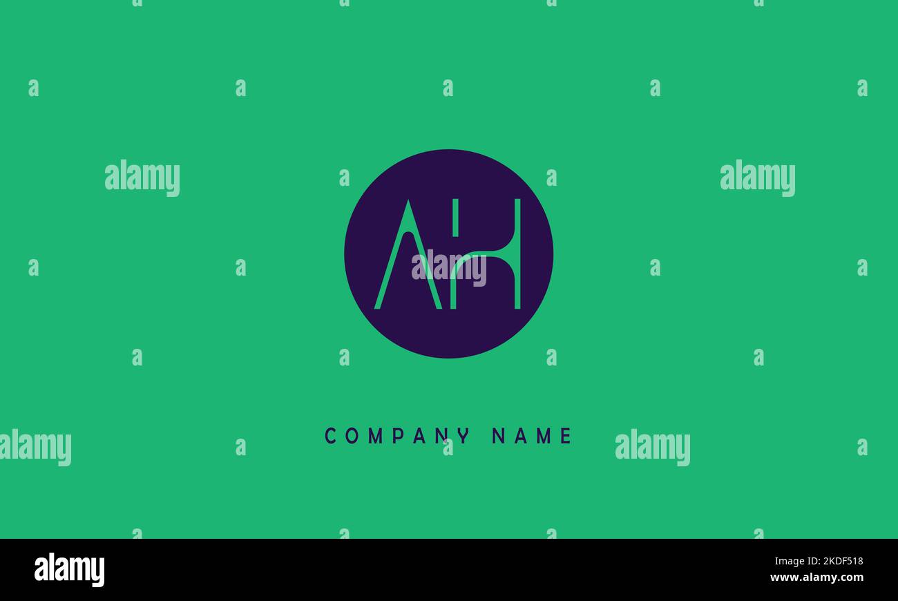 Ah font logo hi-res stock photography and images - Alamy